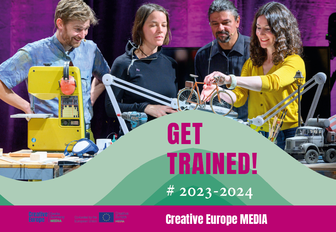 Creative Europe MEDIA publishes the "Get Trained!" brochure - Cineuropa
