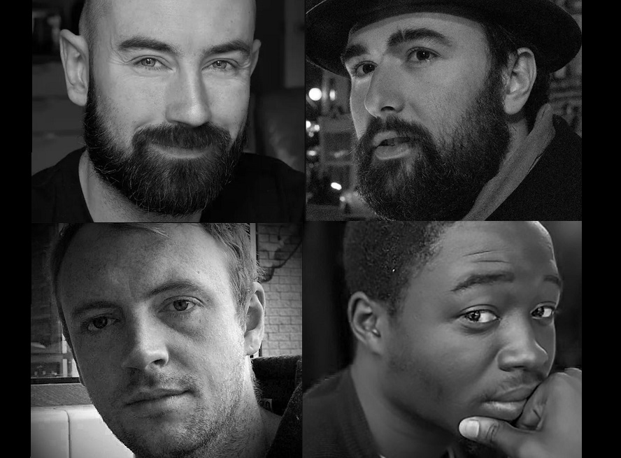 Darragh Carey, Bertrand Desrochers, Rupert Baynham and Dennis Gyamfi ...