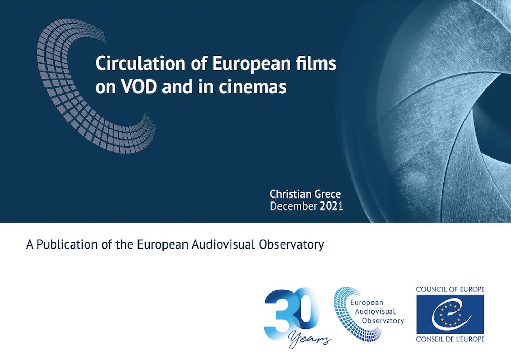 The European Audiovisual Observatory publishes a new report on the circulation of European films ...