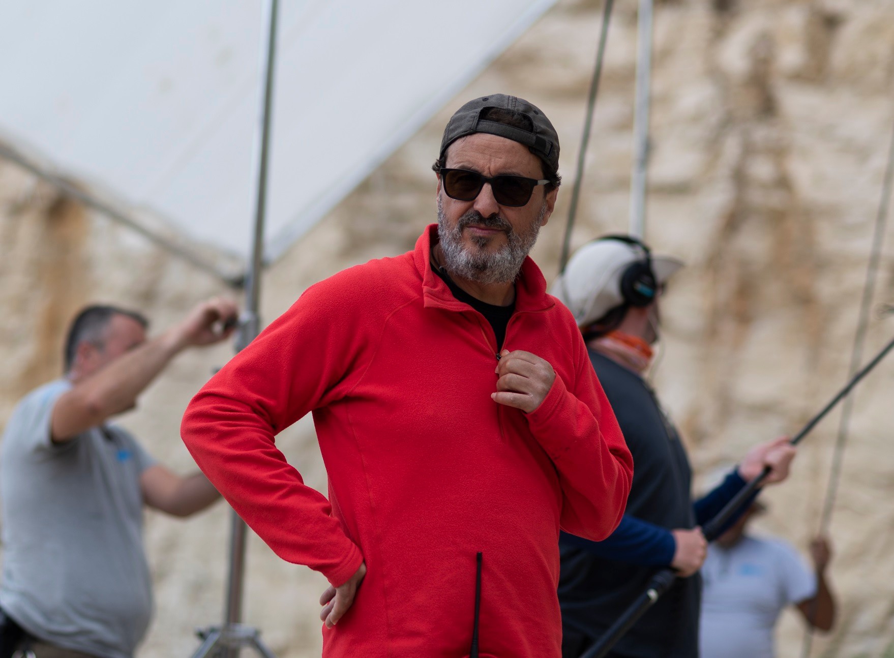 Milko Lazarov currently shooting The Herd in north-western Bulgaria ...