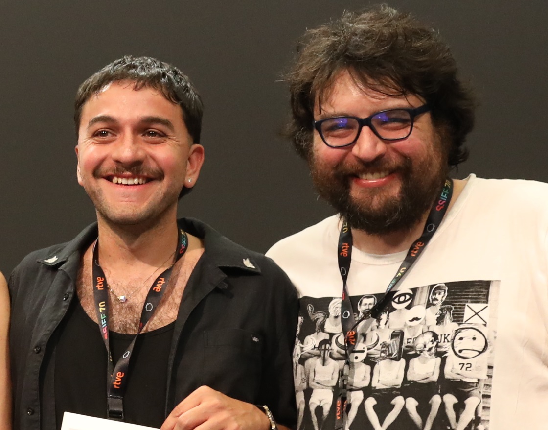 Bruno Santamaría Razo and Guillermo Ortiz Aparicio • Director and producer of Six Months in the ...