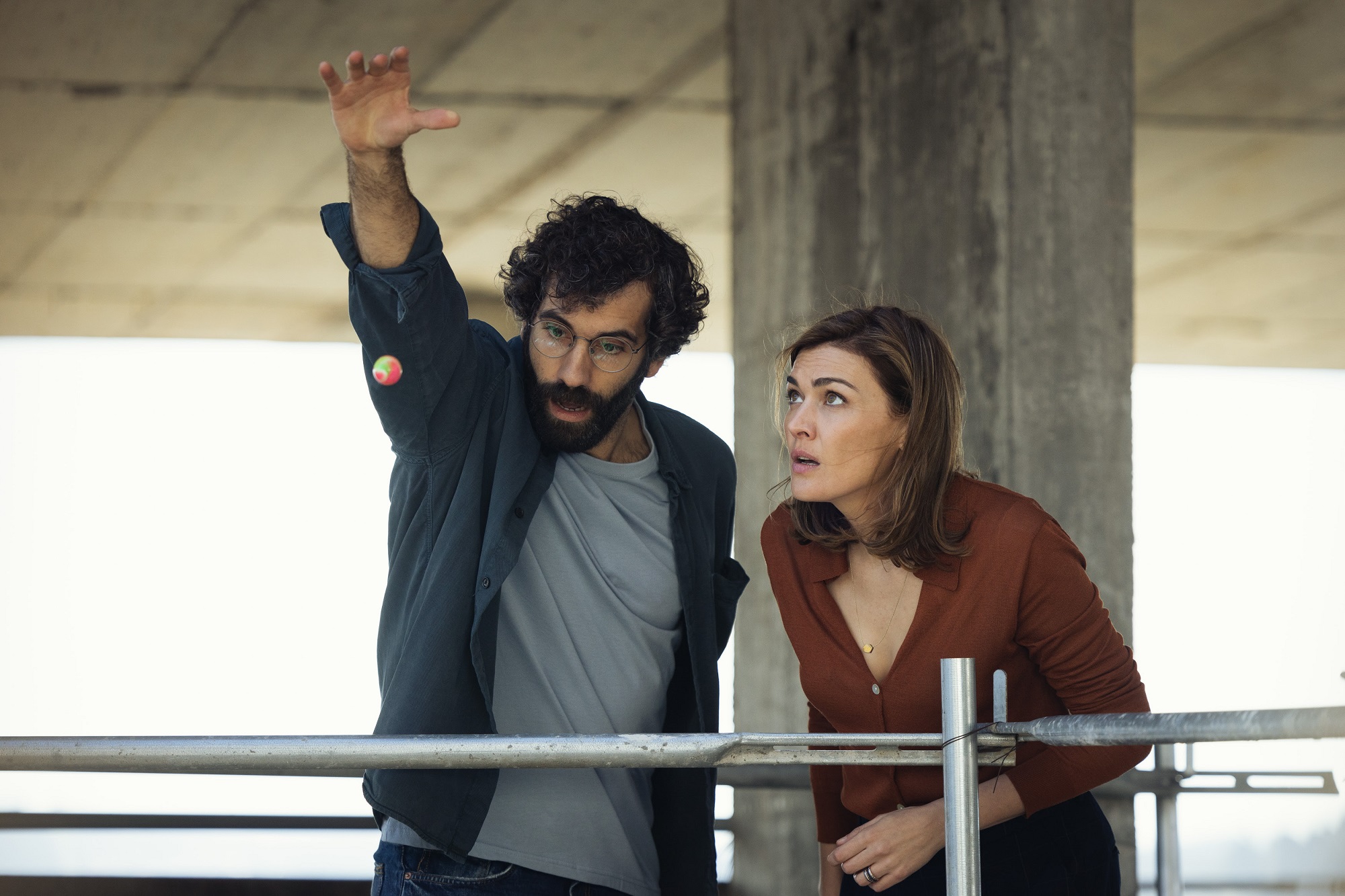 Tamar Novas and Marta Nieto shoot ¡Salta! - Cineuropa