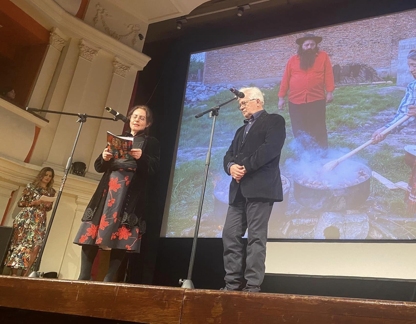 Csilla Kató and Dumitru Budrala • Head of programming and founding ...